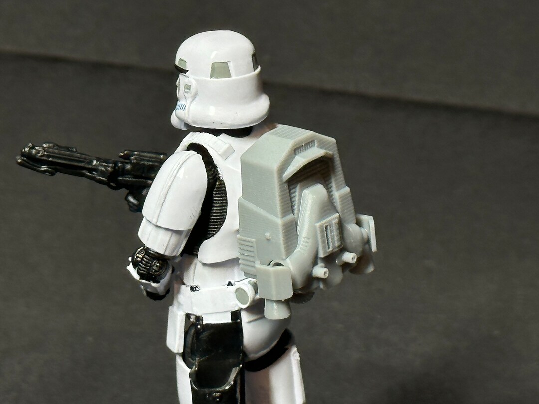 Imperial Jump Pack - 1:18 Scale - 3D Printed - Semi Flex Resin - Etsy