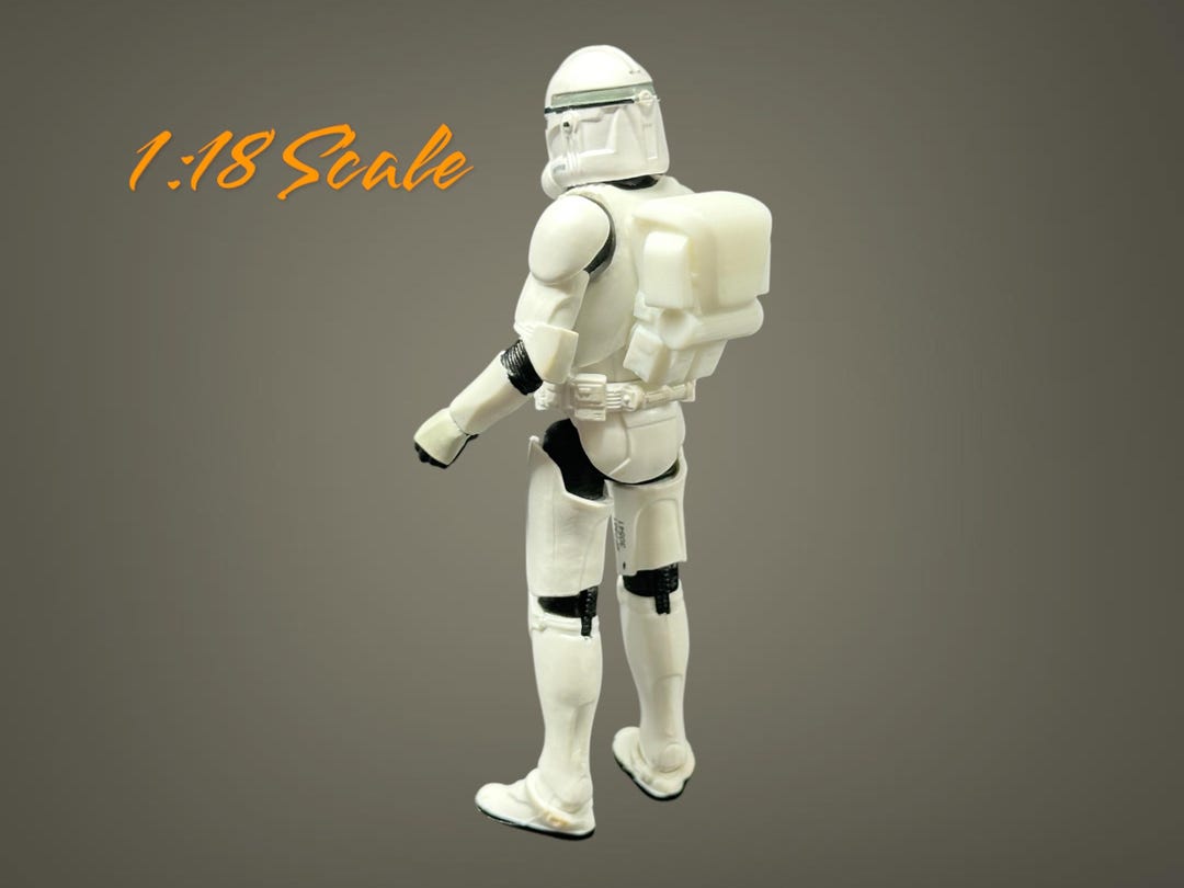 1:18 Scale GM Trooper Backpack 3D Printed - Etsy