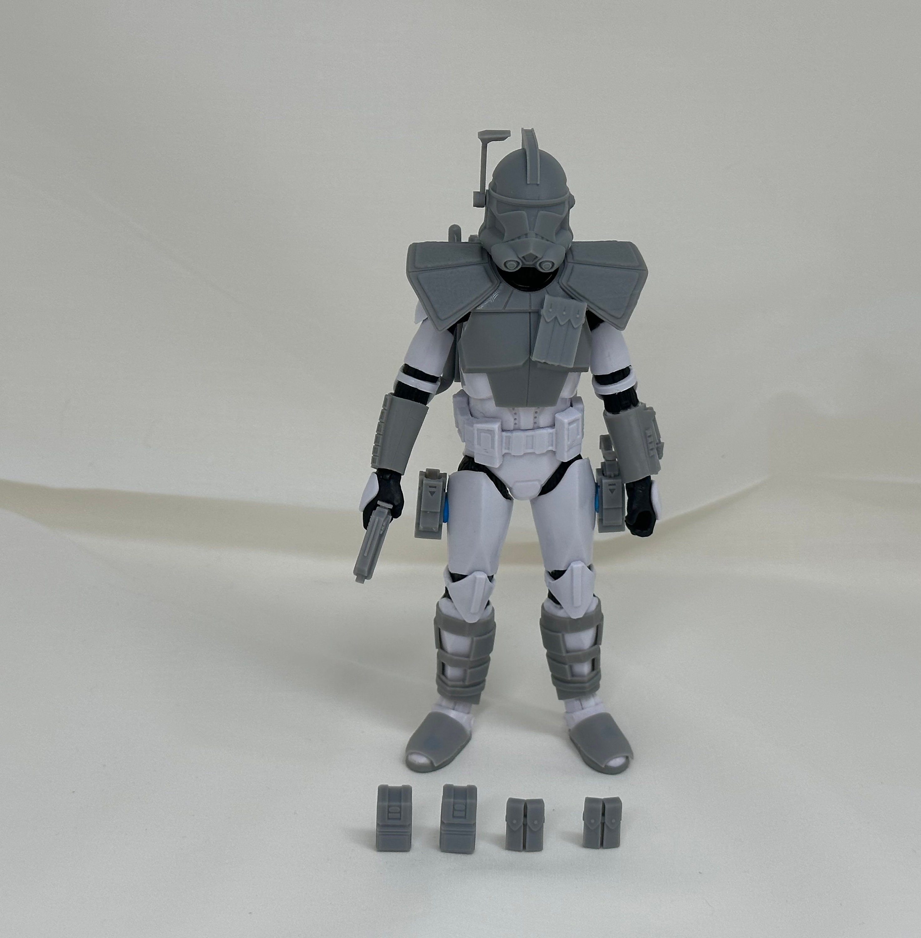 ARC Trooper Kit 1:12 Scale Semi Flex Resin Skylu 3D - Etsy