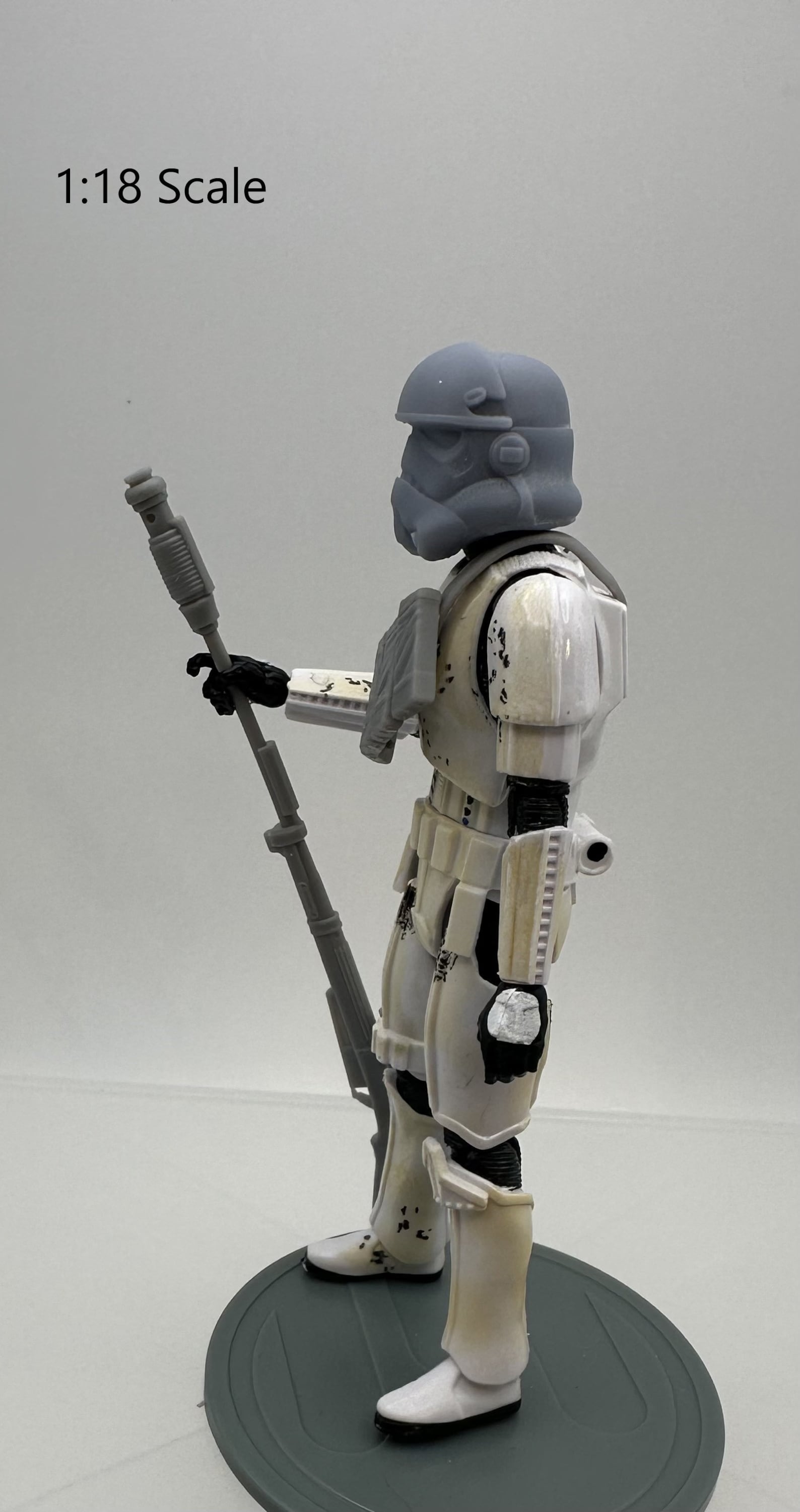 Mimban Trooper Kit and Parts Semi Flex Resin 1:18 Scale 3D - Etsy