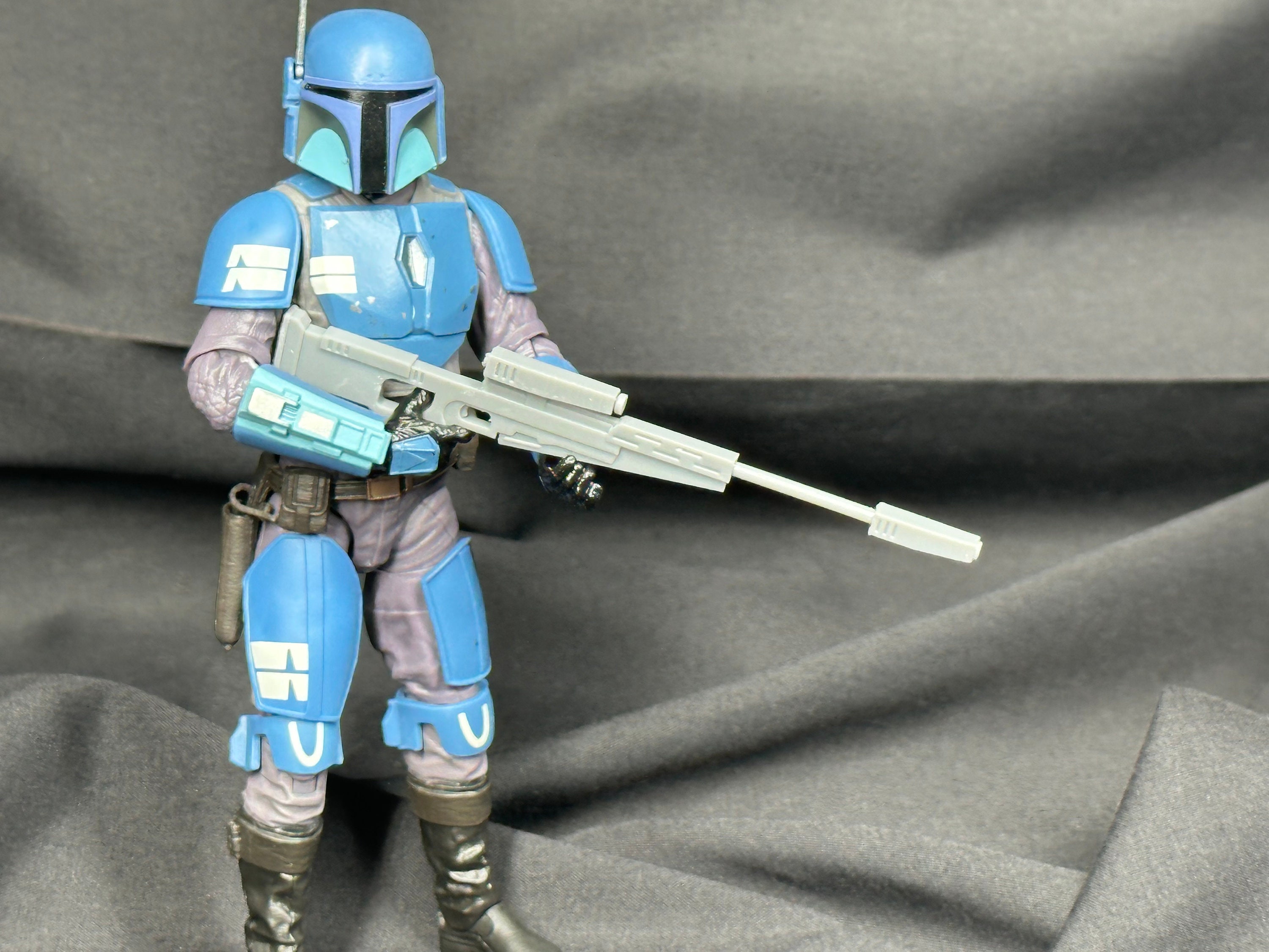 Bounty Hunter GS Rifle - 1:12 Scale - 3D Printed