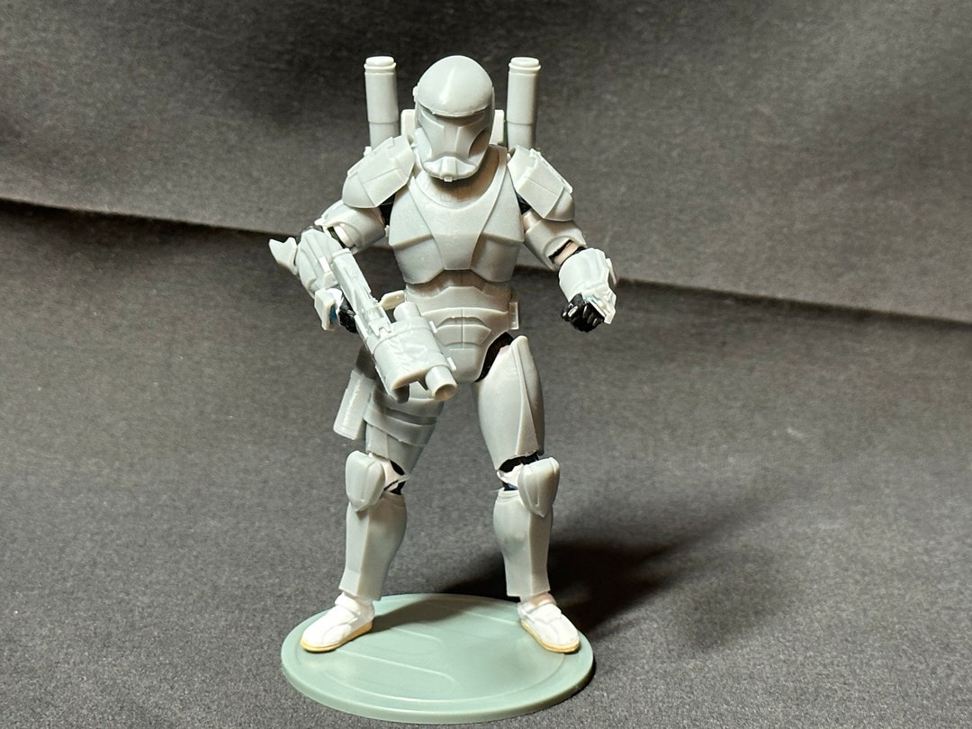 Scorch Clone Commando Complete Kit 1:18 Scale 3D Printed VC45 Upgrade ...