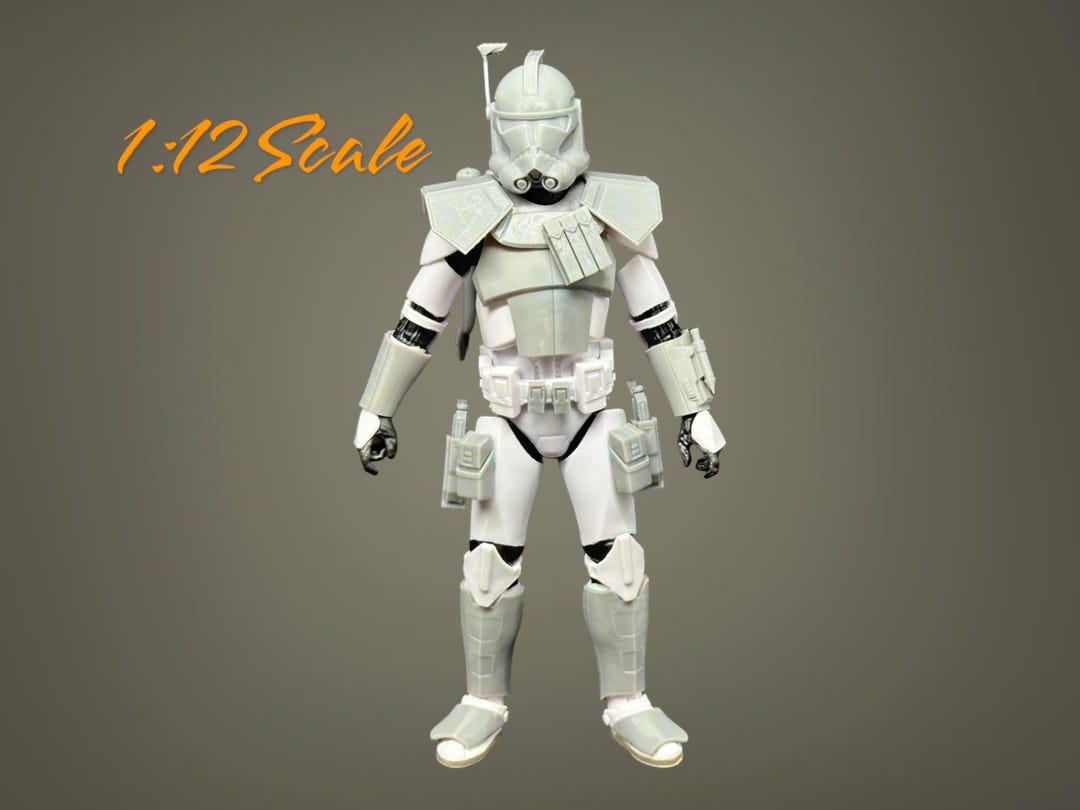 1/12 & 1/18 Scale Realistic Recon Commando Kit 3D Printed Semi Flex ...