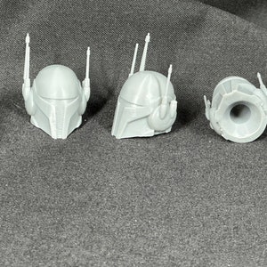 Pre Vizsla Helmet 1:18 Scale 3D Printed - Etsy