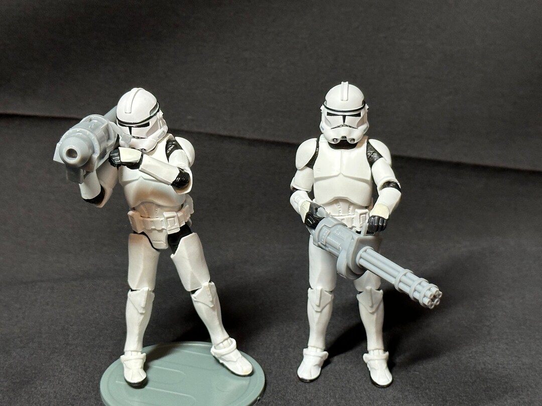 Clone Heavy Weapons - 1:18 Scale - 3D Printed - Etsy