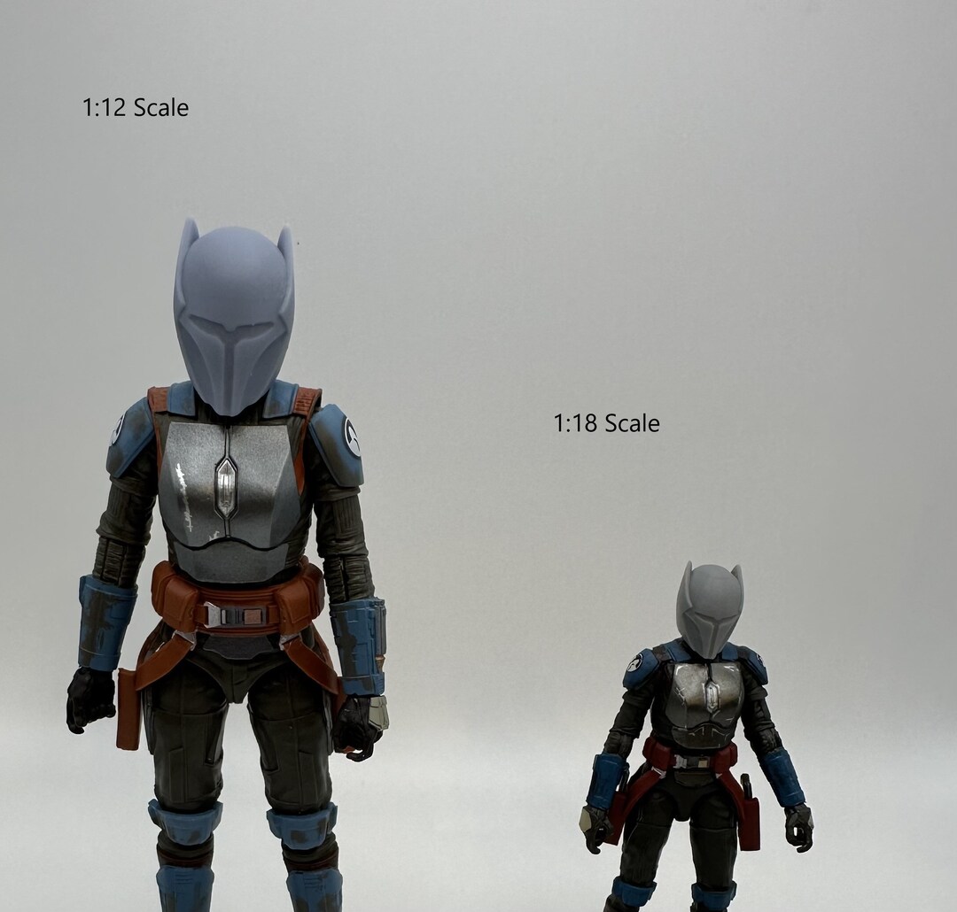 Rook Kast Comic Version Helmet 1/12 and 1/18 Scale 3D Printed Skylu3d ...