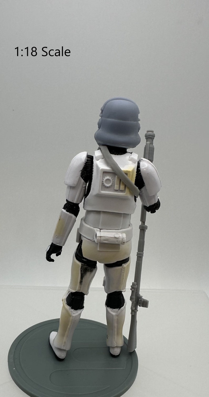 Mimban Trooper Kit and Parts Semi Flex Resin 1:18 Scale 3D - Etsy