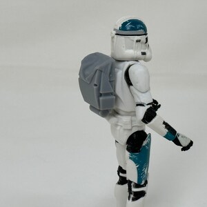 Clone Trooper Backpack 1:18 Scale 3D Printed Budget3d Works - Etsy
