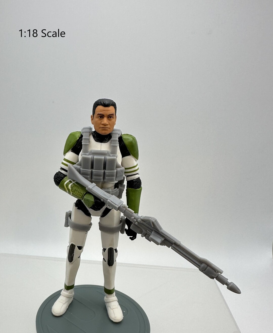 DC-15 Missile Launcher Kit Plus Parts Semi Flex Resin 1:18 Scale 3D ...