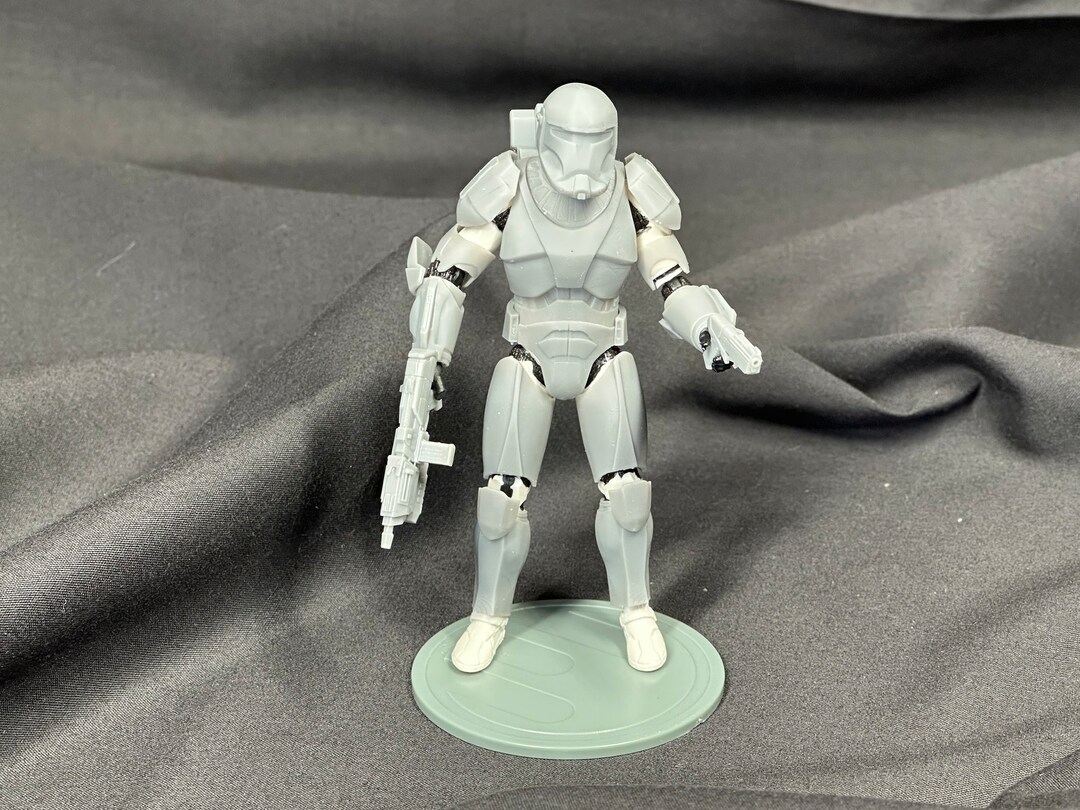 Clone Commando Kit 1:18 Scale 3D Printed Budget 3D Works - Etsy UK