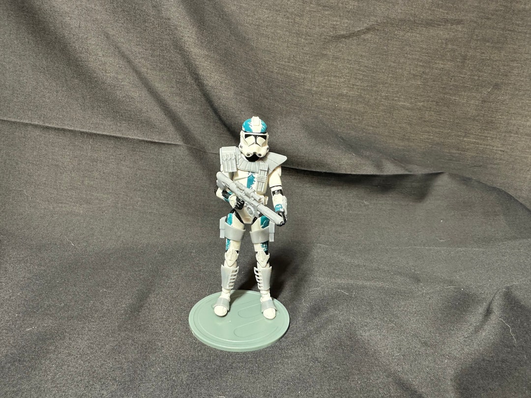 Alpha ARC Trooper Armor Kit and Parts 1:18 Scale 3D Printed Semi Flex ...