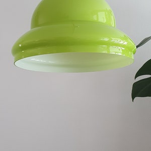 Vintage Green Pendant Light / Ceiling Light/ MCM Lightning / Space Age ...
