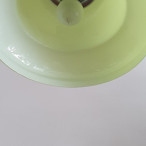 Vintage Green Pendant Light / Ceiling Light/ MCM Lightning / Space Age ...