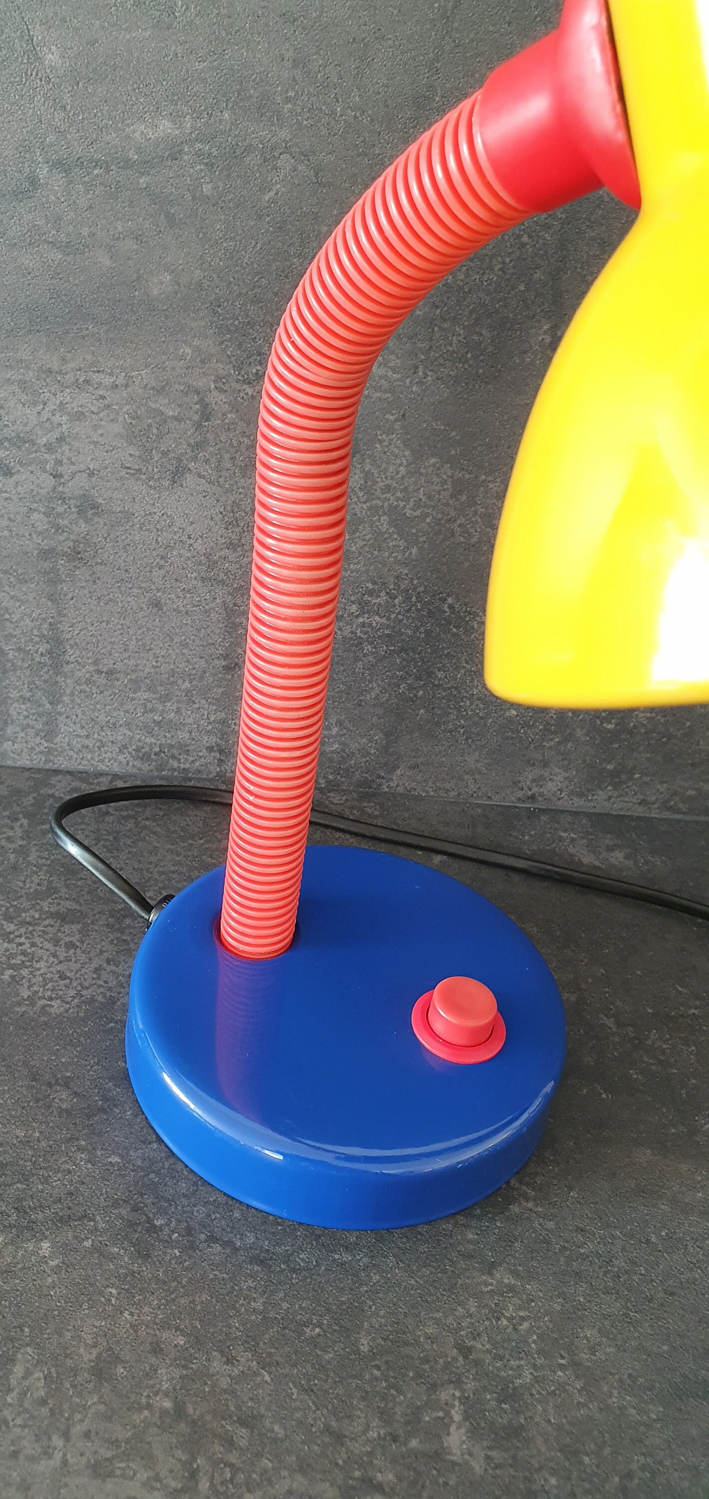 Vintage Table Lamp Memphis Style / Spotlight / Table Lamp / Colorful ...