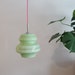 Vintage Green Pendant Light / Ceiling Light/ MCM Lightning / Green Lamp ...