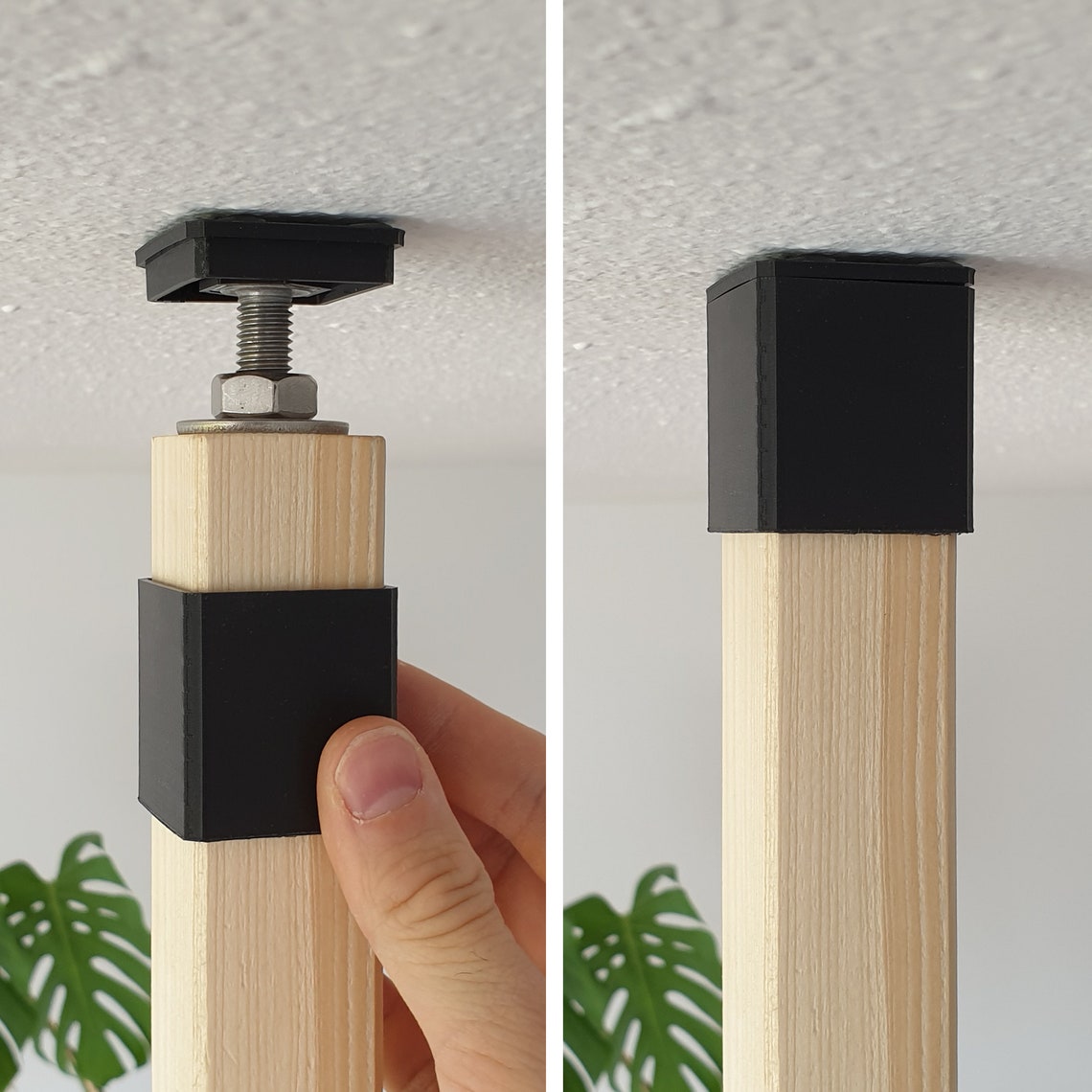 Height-adjustable Foot With Fairing, 34 X 34 Mm - Etsy
