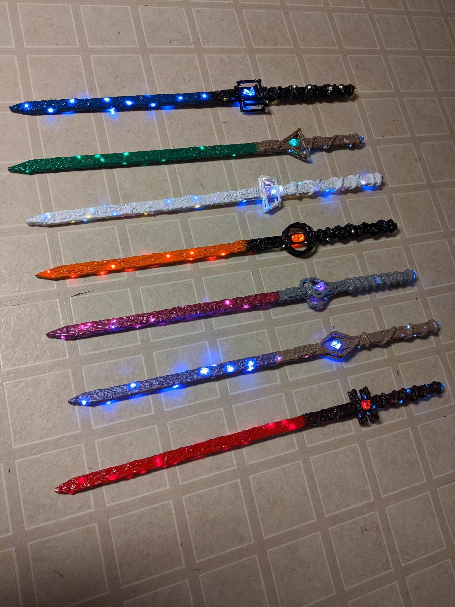 Purple Geo-sword - Etsy