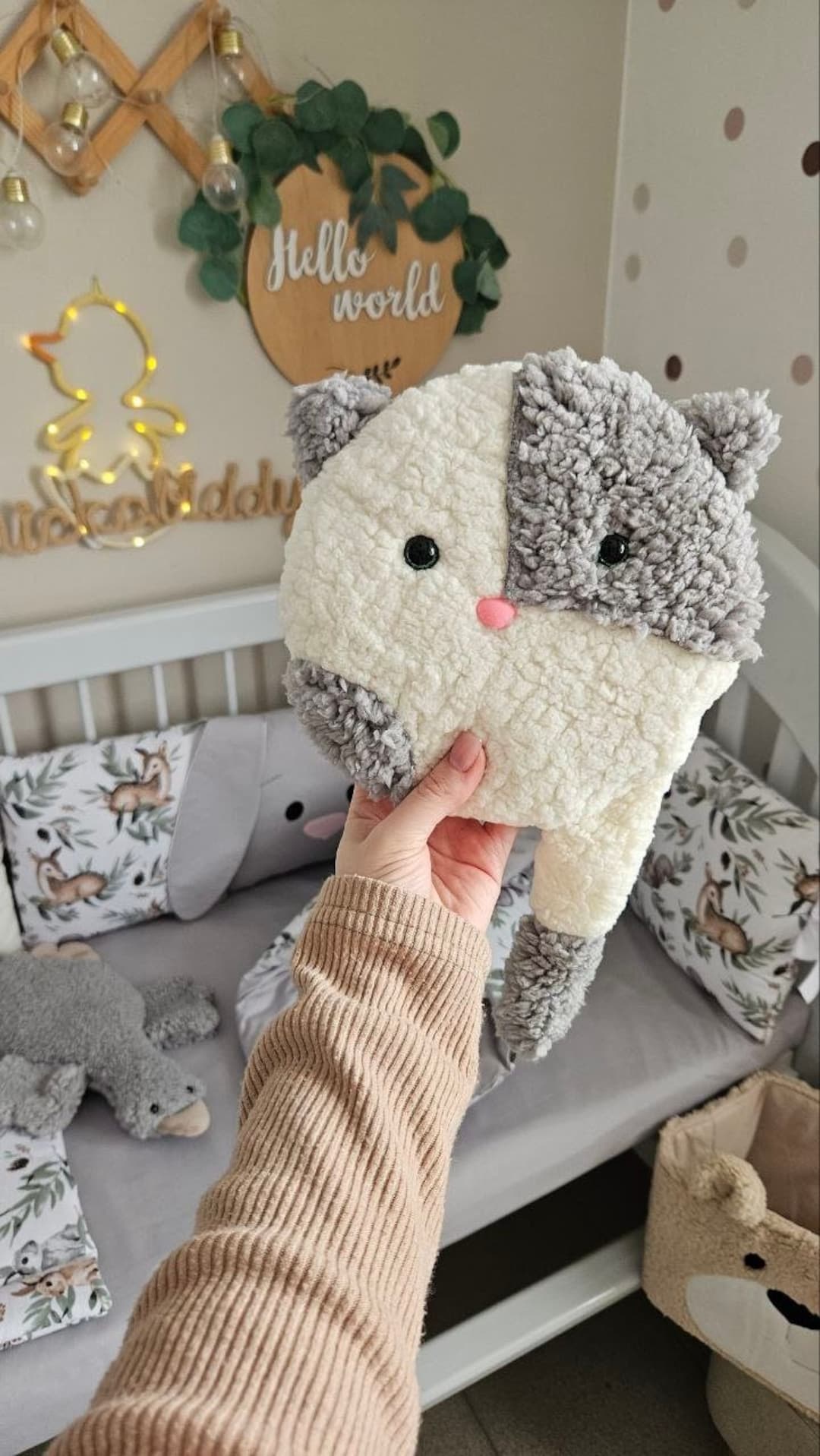 Kitty With Anty-colic Heating Pad Baby Warm Comforter Microwavable ...