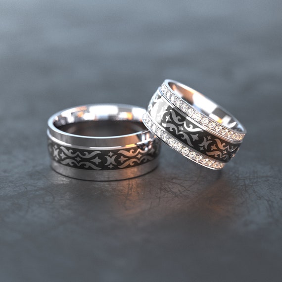 Silberringe keltische Ringe Eheringe aus 925er Silber - Etsy.de