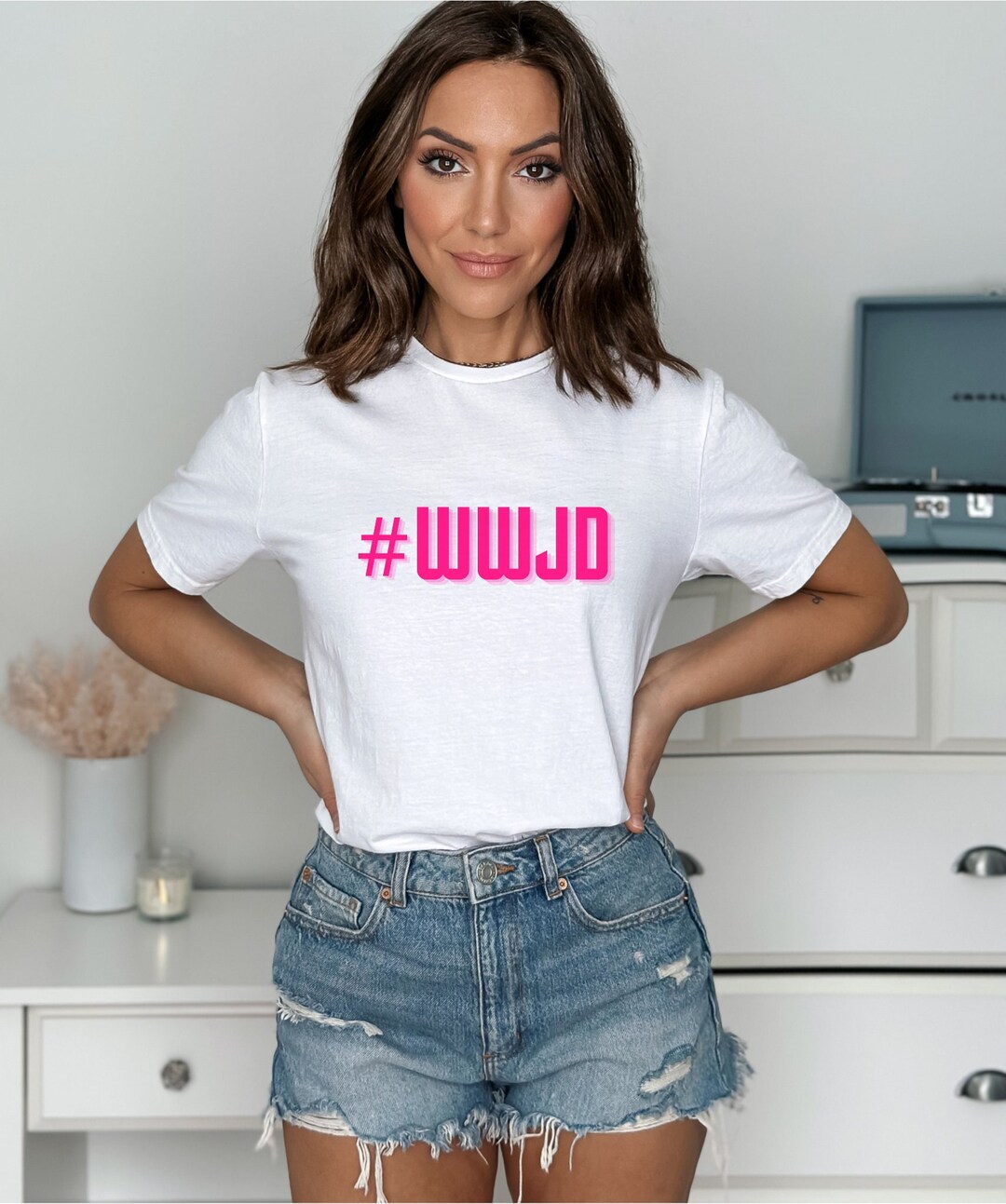 WWJD Unisex Tshirt, WWJD Tee, What Would Jesus Do Shirt, Christian Gift ...
