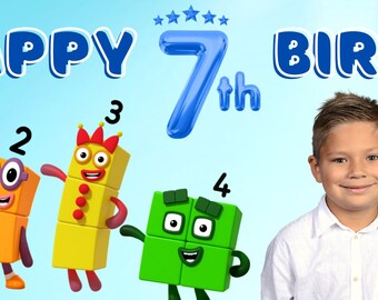 Die Cut Numberblocks Characters 1-10 Numberblocks Birthday - Etsy