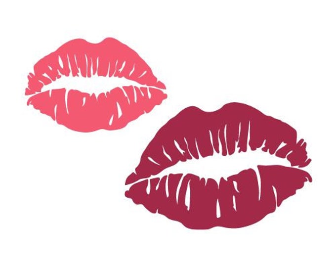 Kiss Kiss SVG Lips Lips SVG Valentines Day Valentines Valentines Day ...
