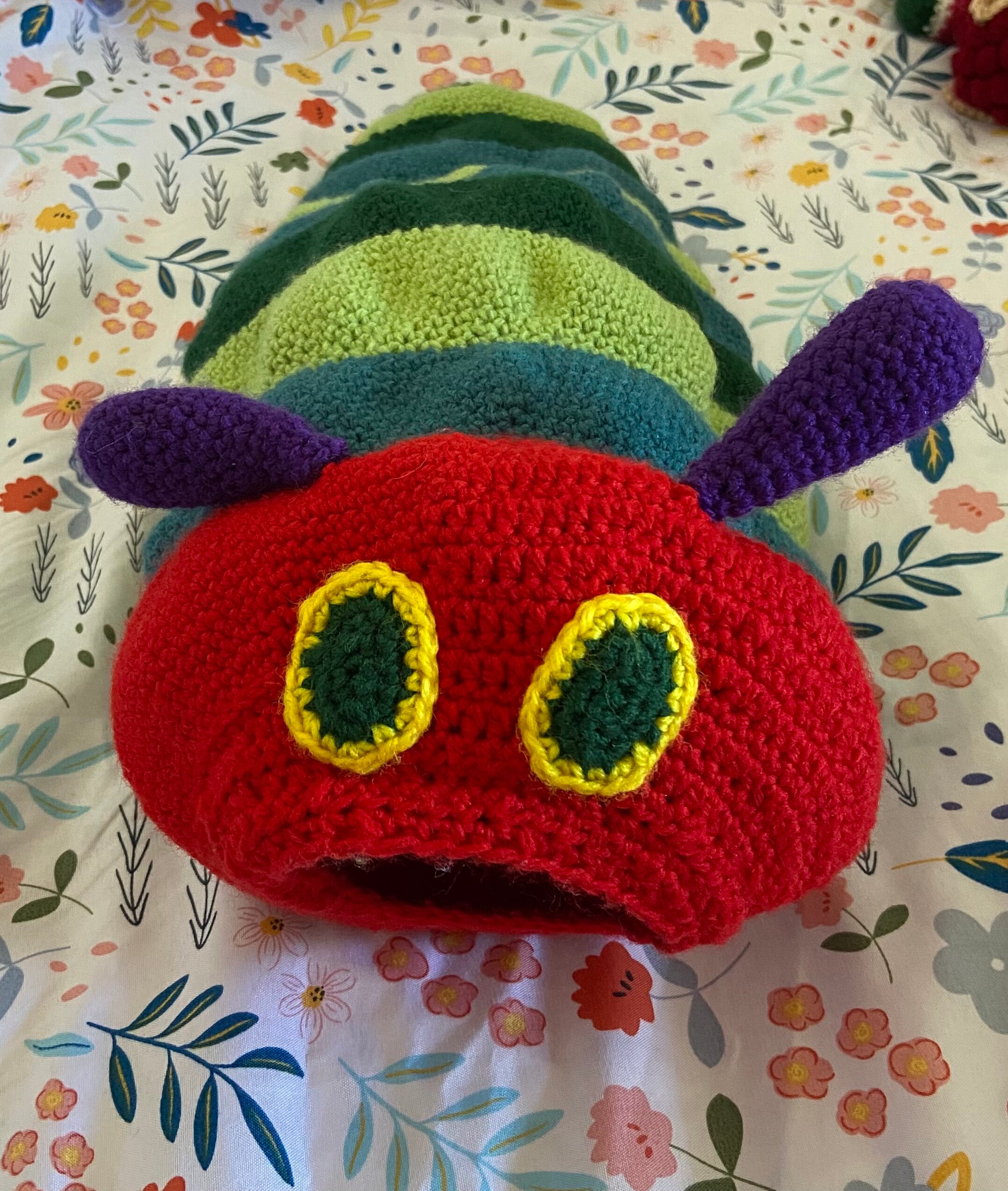 Crochet Hungry Caterpillar - Etsy