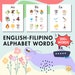 Preschool Educational Reading Writing Toddler Printable Tagalog ...