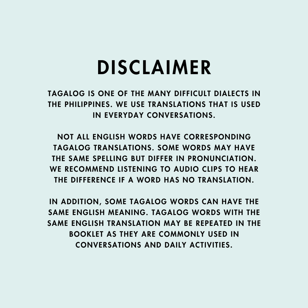 Preschool Educational Reading Writing Toddler Printable Tagalog ...