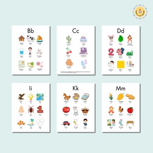 Preschool Educational Reading Writing Toddler Printable Tagalog ...