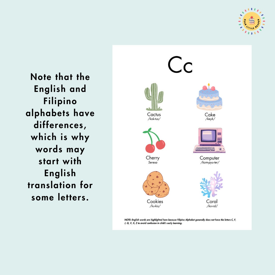 Preschool Educational Reading Writing Toddler Printable Tagalog ...