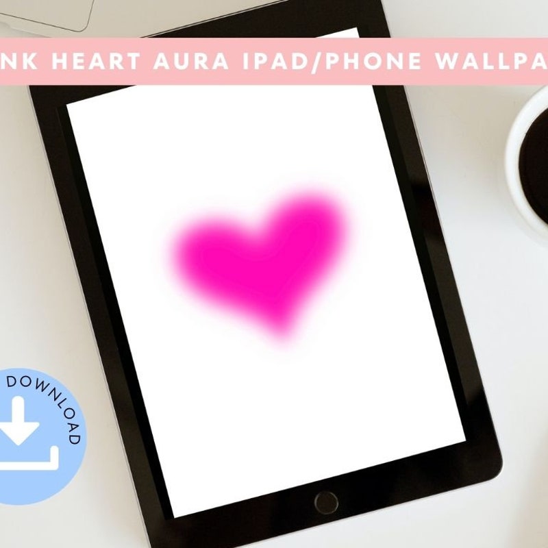 Pink Aura Wallpaper - Etsy