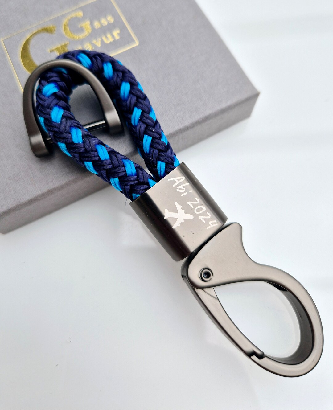 Keychain, Sailing Rope, 8 Mm, High School Diploma, Abi 2024, School ...