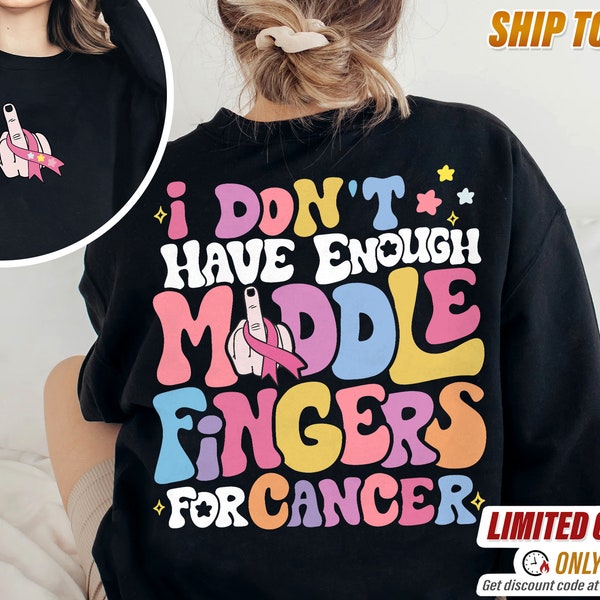 Middle Fingers Cancer - Etsy