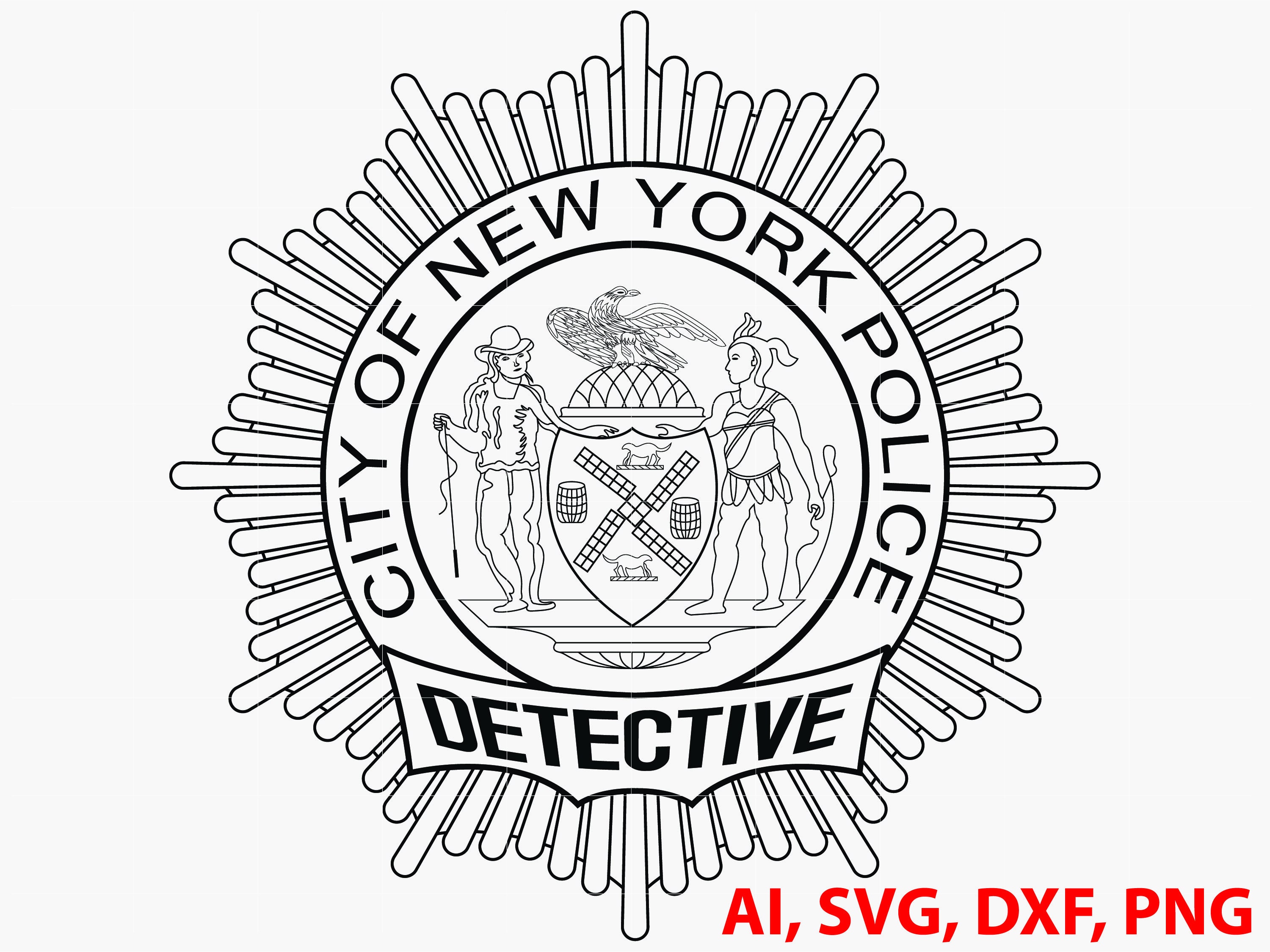 Nypd Captain Badge