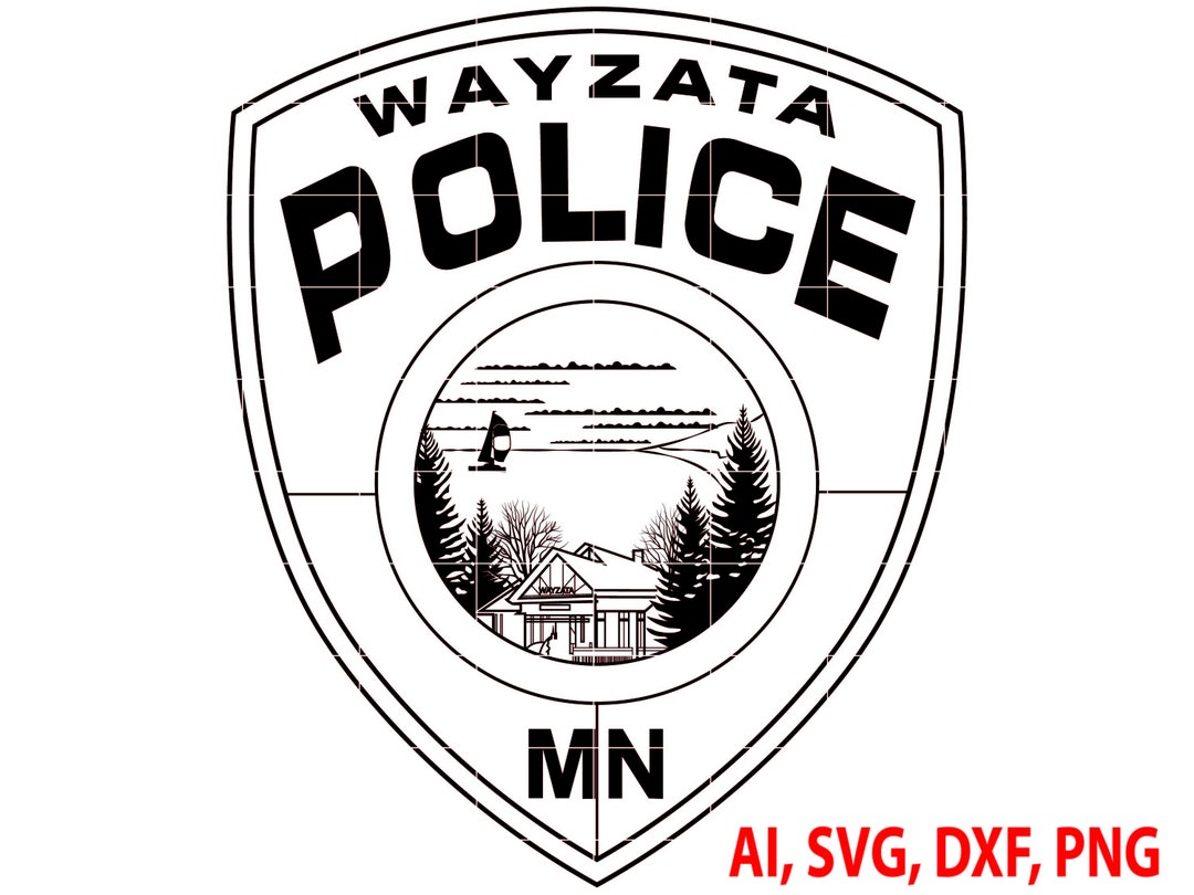 Wayzata Police Logo, Badge, Seal, Custom, Ai, Vector, SVG, DXF, PNG ...