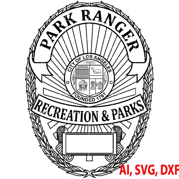 Park Ranger Badge - Etsy