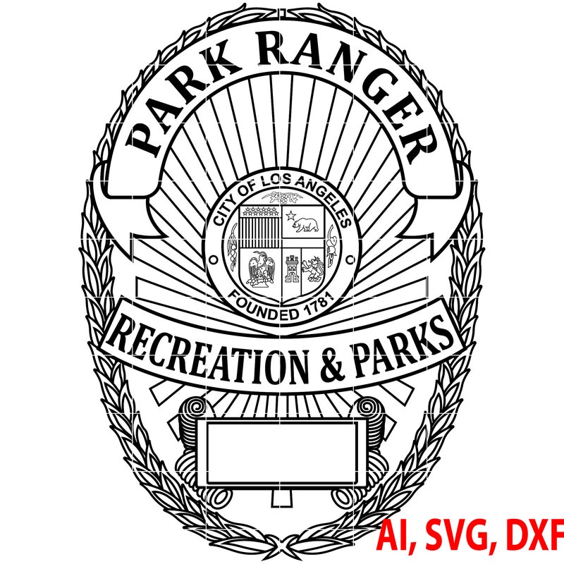 Park Ranger Badge - Etsy
