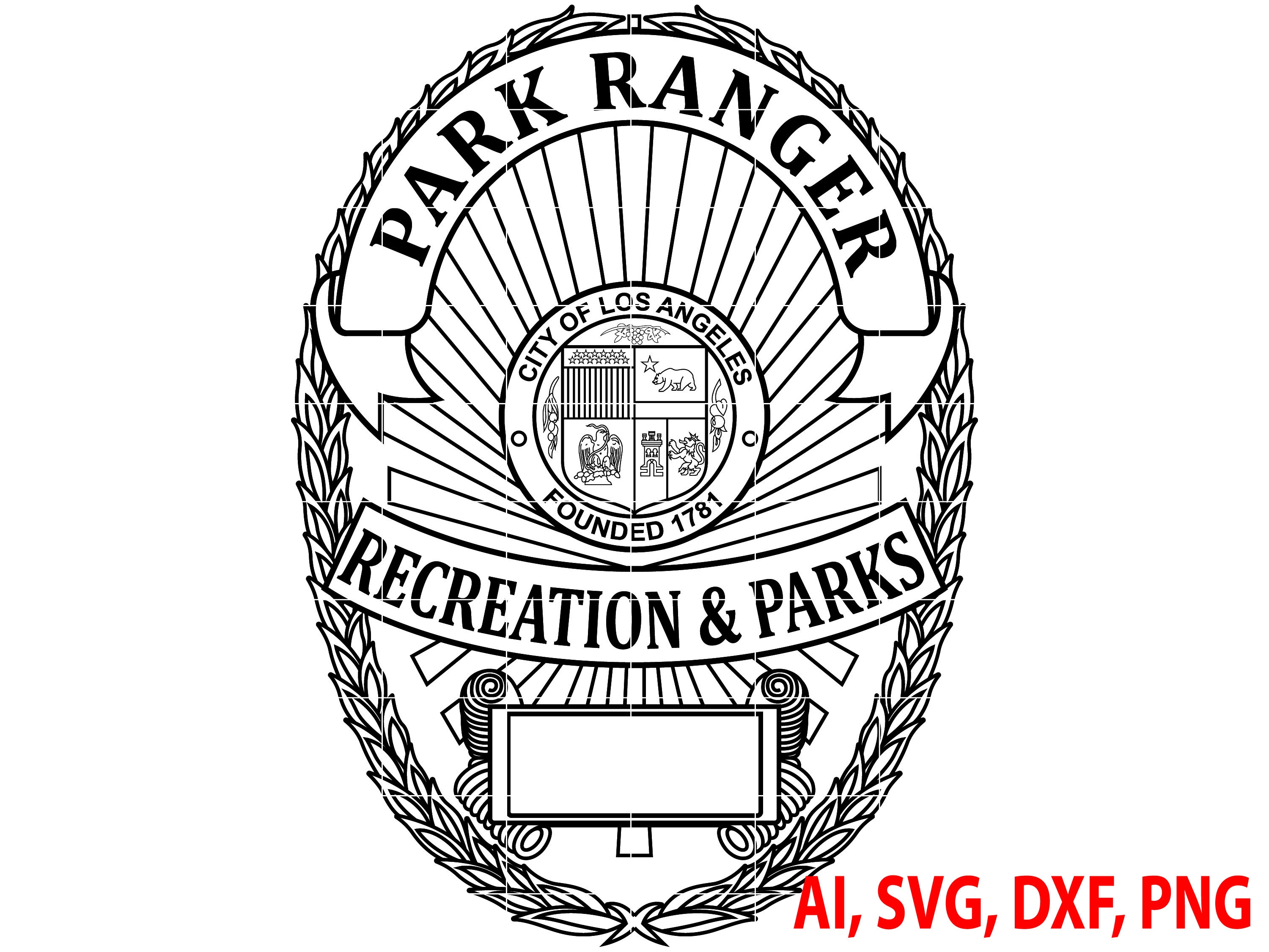 Wisconsin State Park Ranger Badge