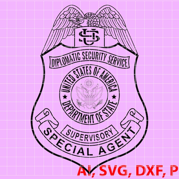 Security Badge Svg - Etsy