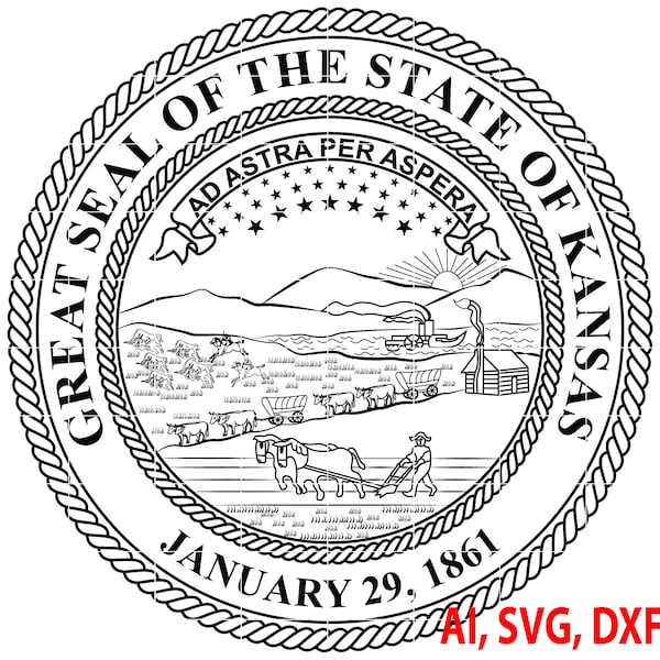 Kansas State Logo to Embroidery - Etsy