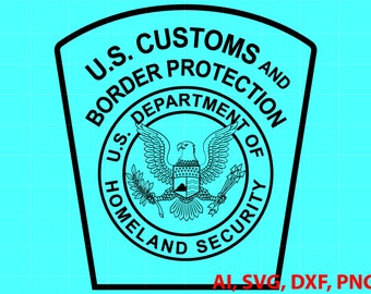 Customs and Border Protection Svg - Etsy