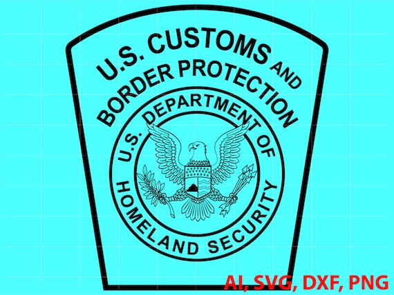 U S Customs and Border Protection Dept. of Homeland Security | Etsy
