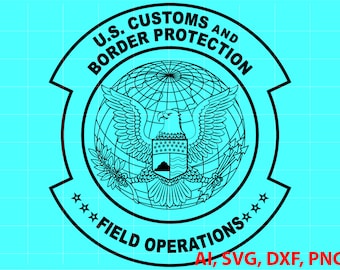 Customs and Border Protection Png - Etsy