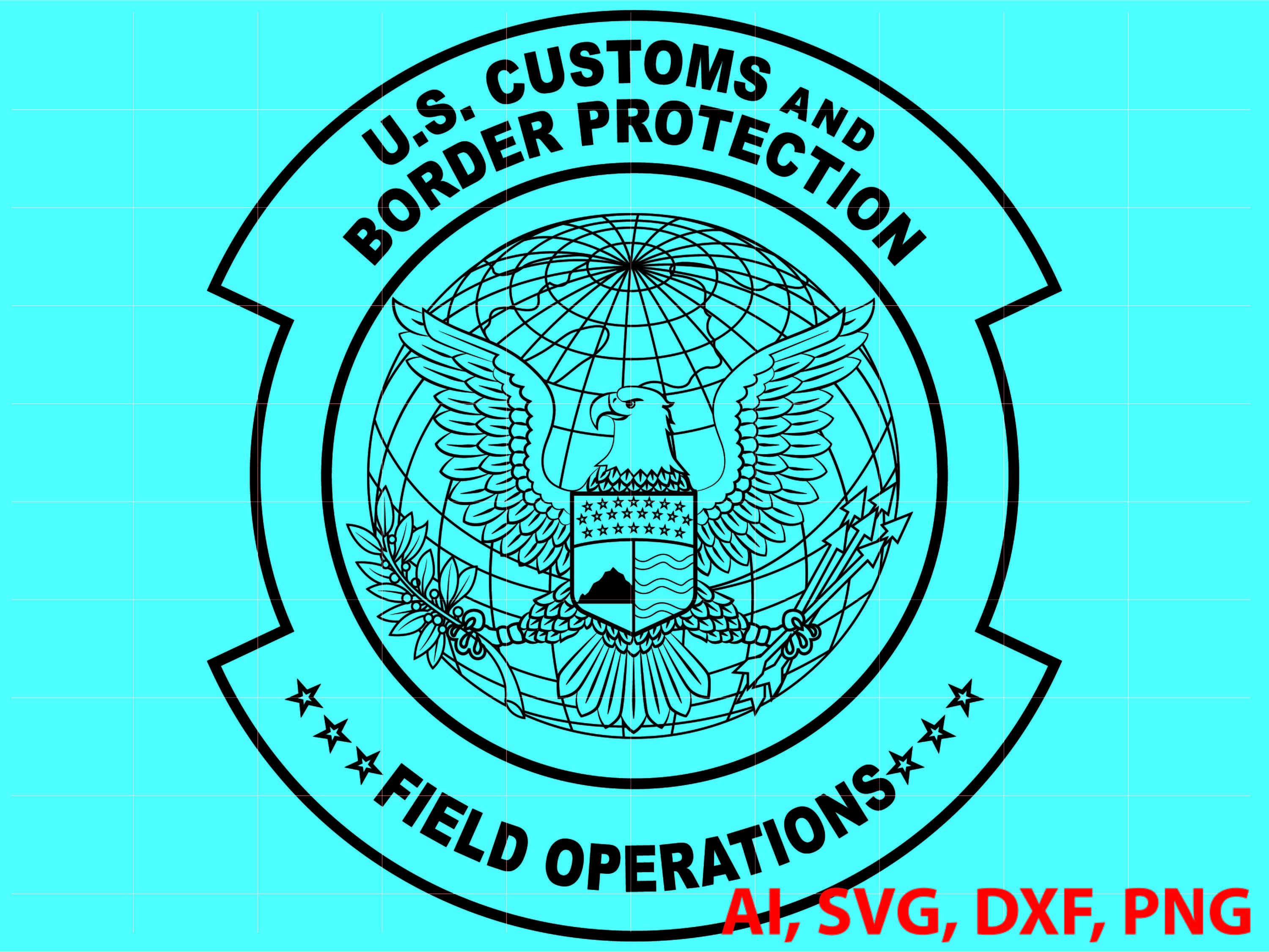 U S Customs and Border Protection Field Operations Badge - Etsy