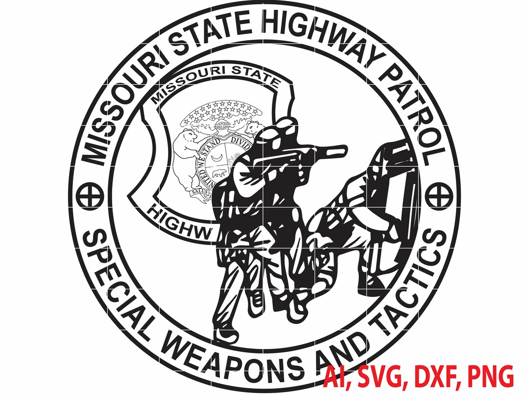 Missouri State Highway Patrol Special Weapons and Tactics Badge Badge ...