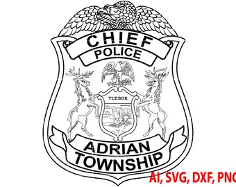Michigan State Police Logo - Etsy
