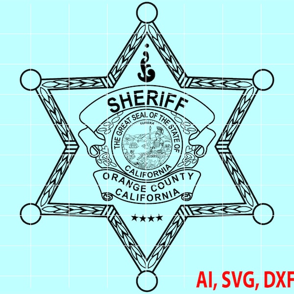 Orange County California Svg - Etsy