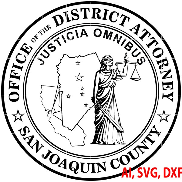 District Attorney Badge - Etsy