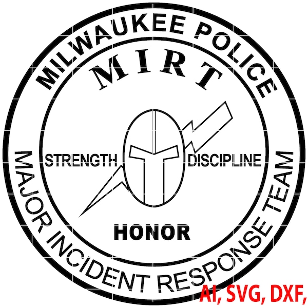 Milwaukee Police Png - Etsy